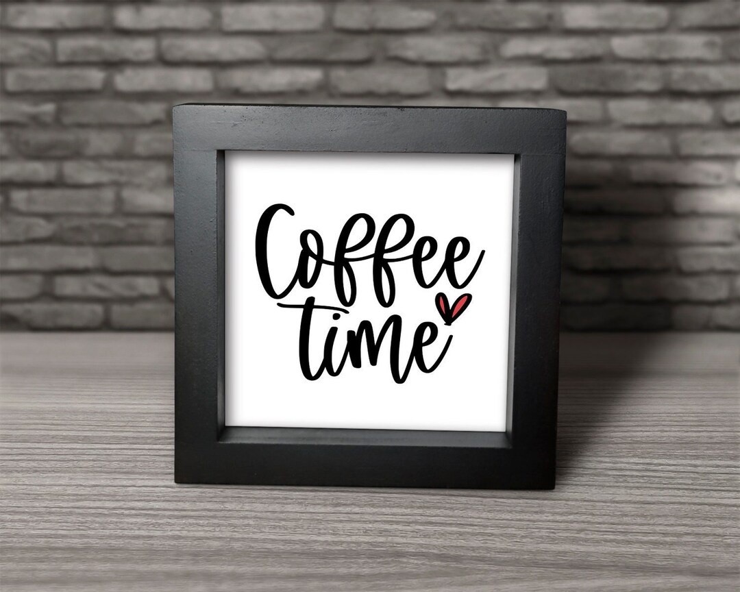 Coffee Lover Sign, Tiered Tray Sign, Coffee Sign, Coffee Drinker Sign ...