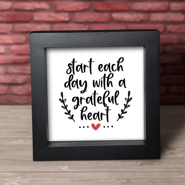 Be Grateful Sign - Etsy