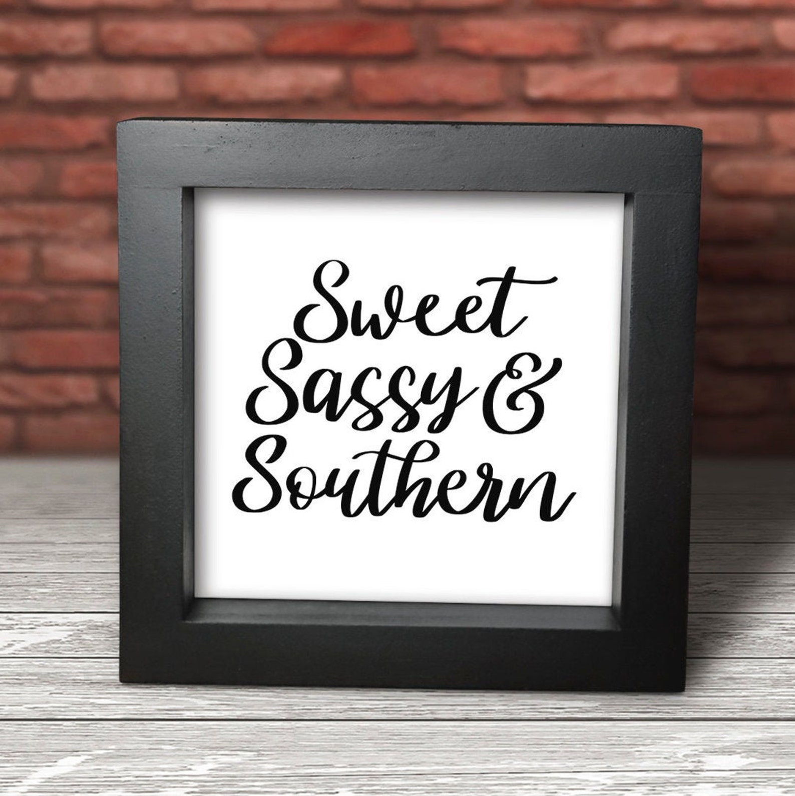 Tiered Tray Sign Small Wood Sign Southern Wood Sign Sassy - Etsy