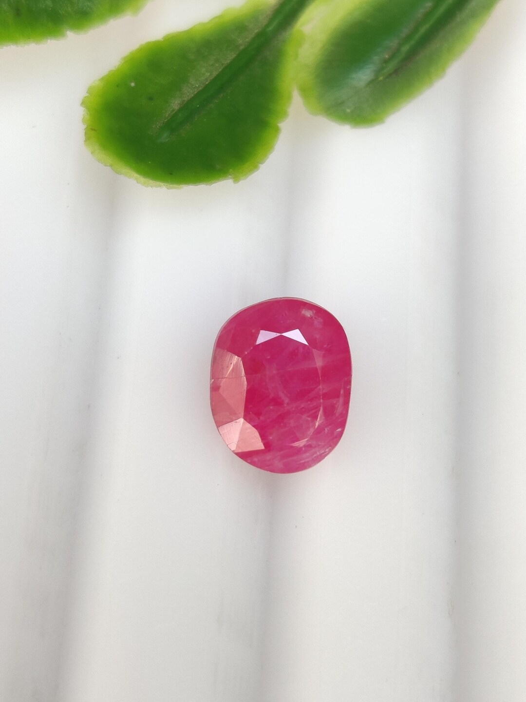 Certified Natural Burmese Ruby Gemstone, Untreated Burma Ruby Gemstone ...