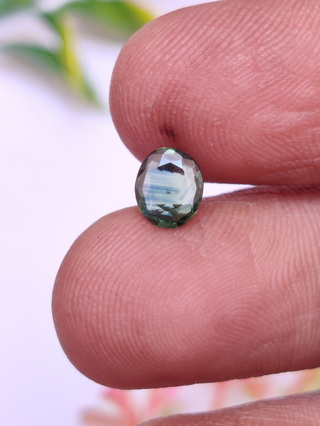 AAA Quality Natural Australian Green Sapphire Gemstone, Eye Clean ...