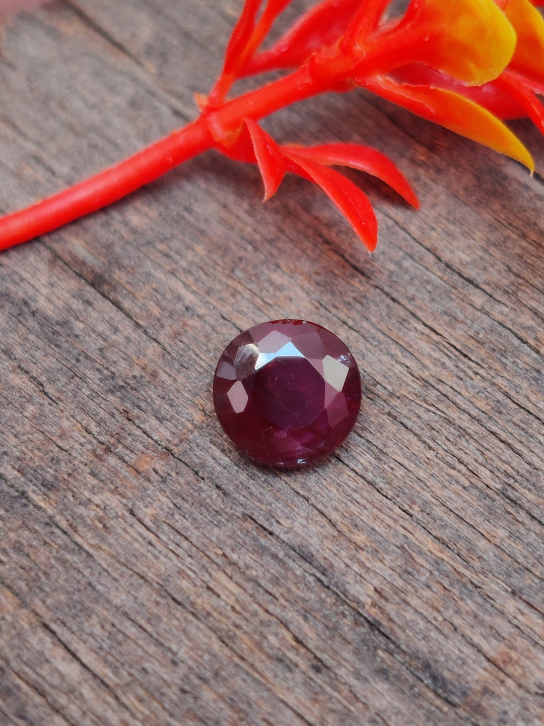 Blood Red Natural Red Ruby Gemstone, Old Mine Ruby Gemstone ...