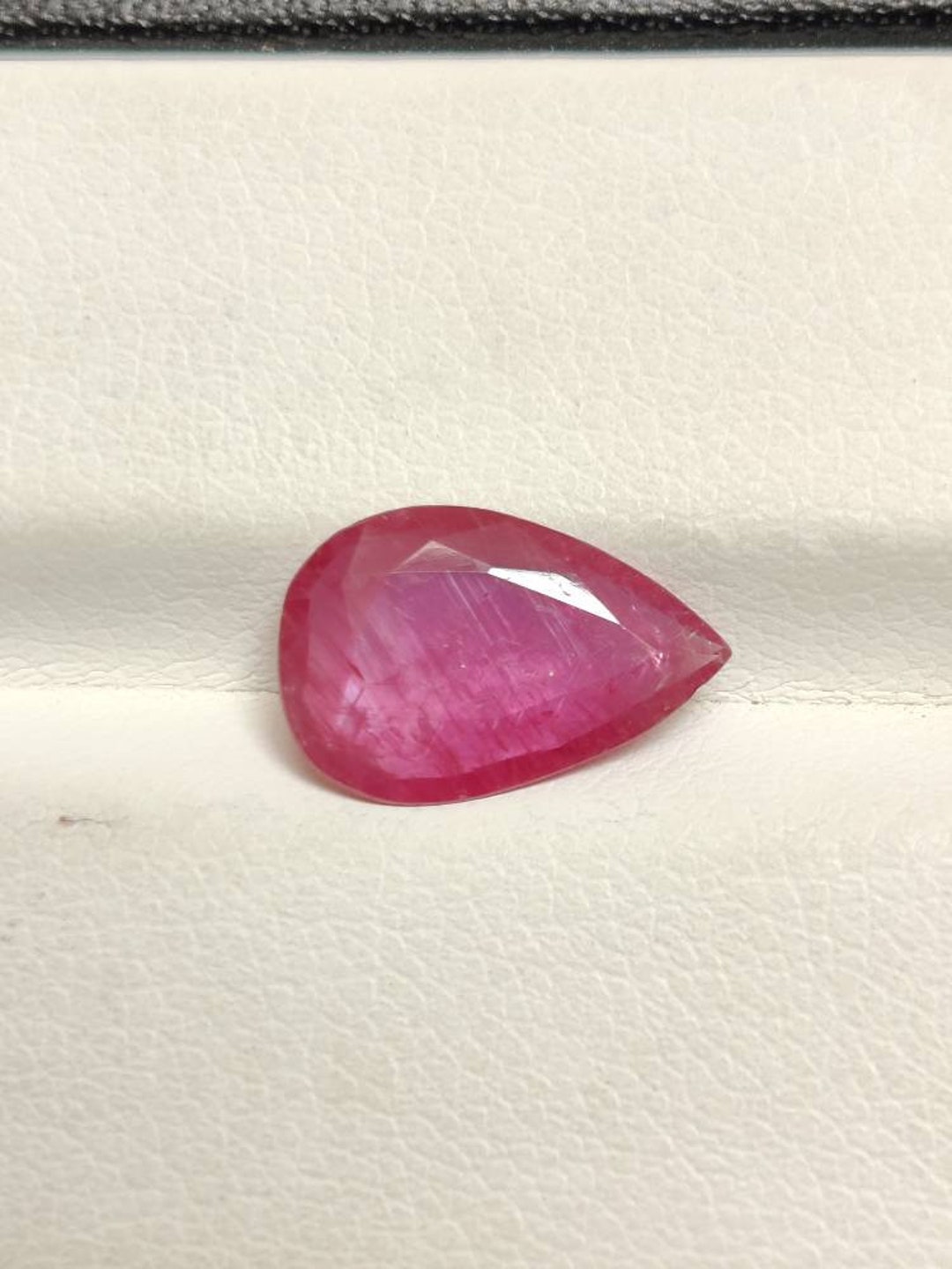 Natural Old Burmese Ruby Gemstone, Faceted Burma Ruby Gemstone, Myanmar ...