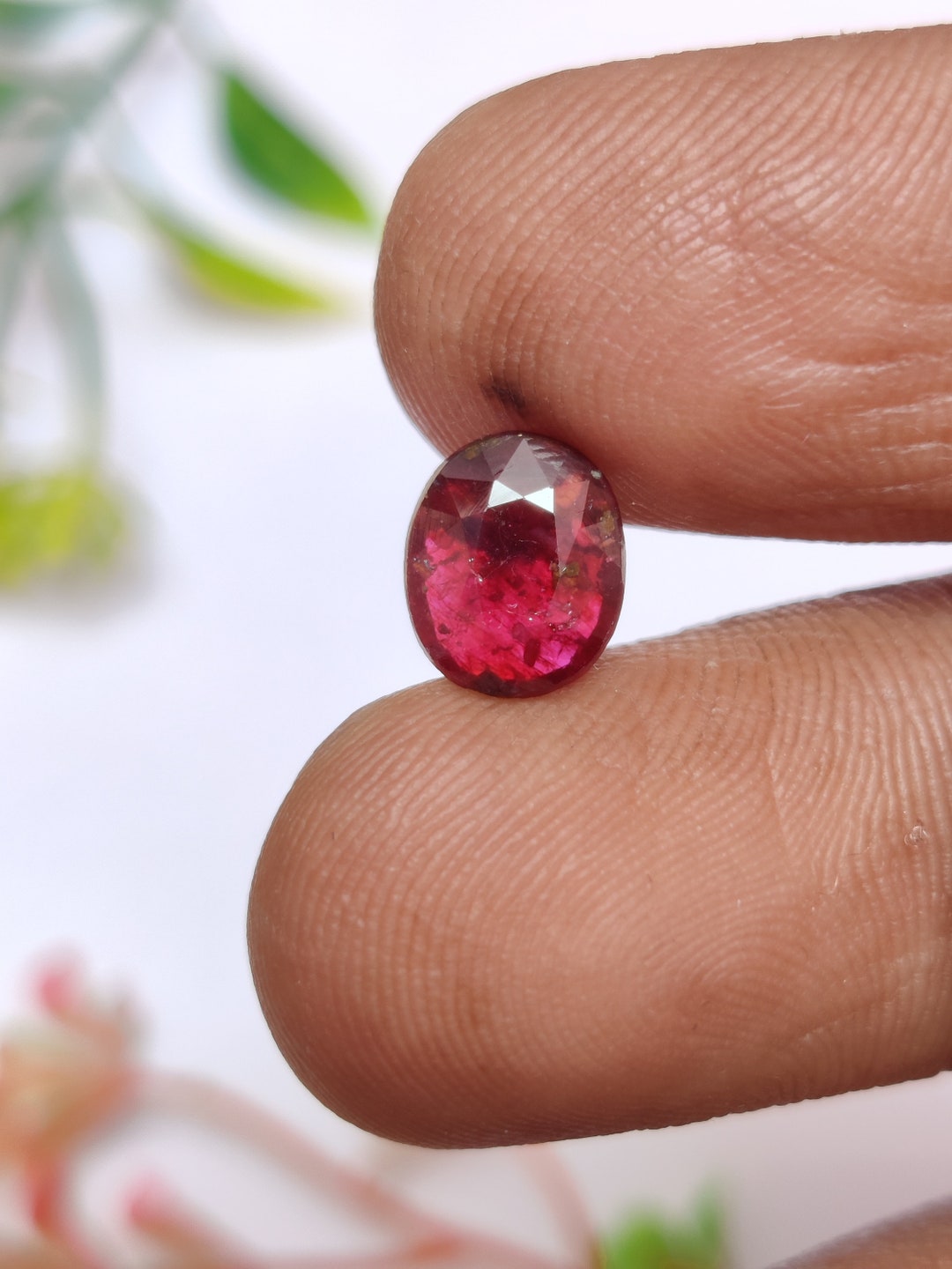 Fine Quality Natural Red Ruby Gemstone, Vintage Ruby Gemstone, No Heat ...