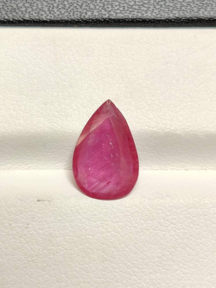Natural Old Burmese Ruby Gemstone Faceted Burma Ruby - Etsy