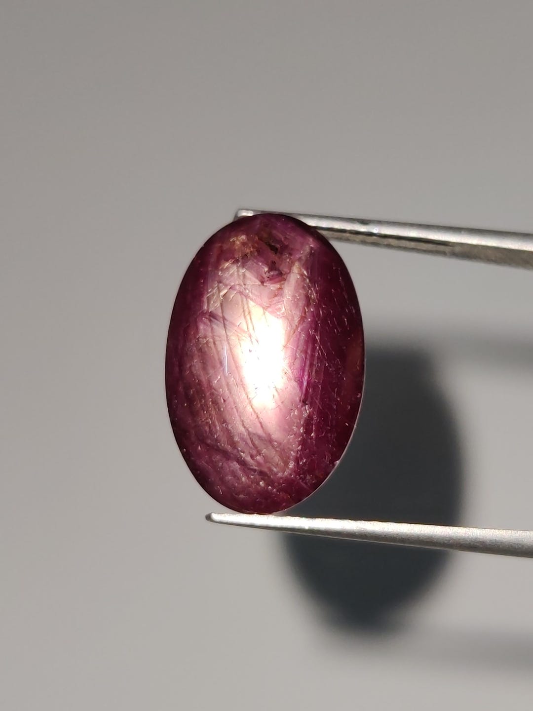 Natural Red Star Ruby Cabochon, Untreated Loose Star Ruby Gemstone ...