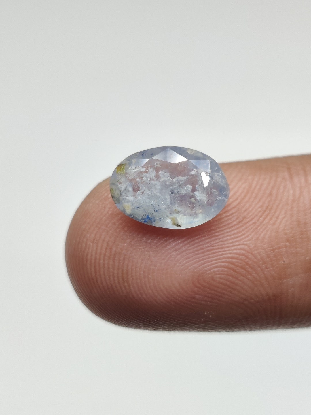 Natural Kashmir Blue Sapphire Gemstone, Rare Kashmir Blue Sapphire, No ...