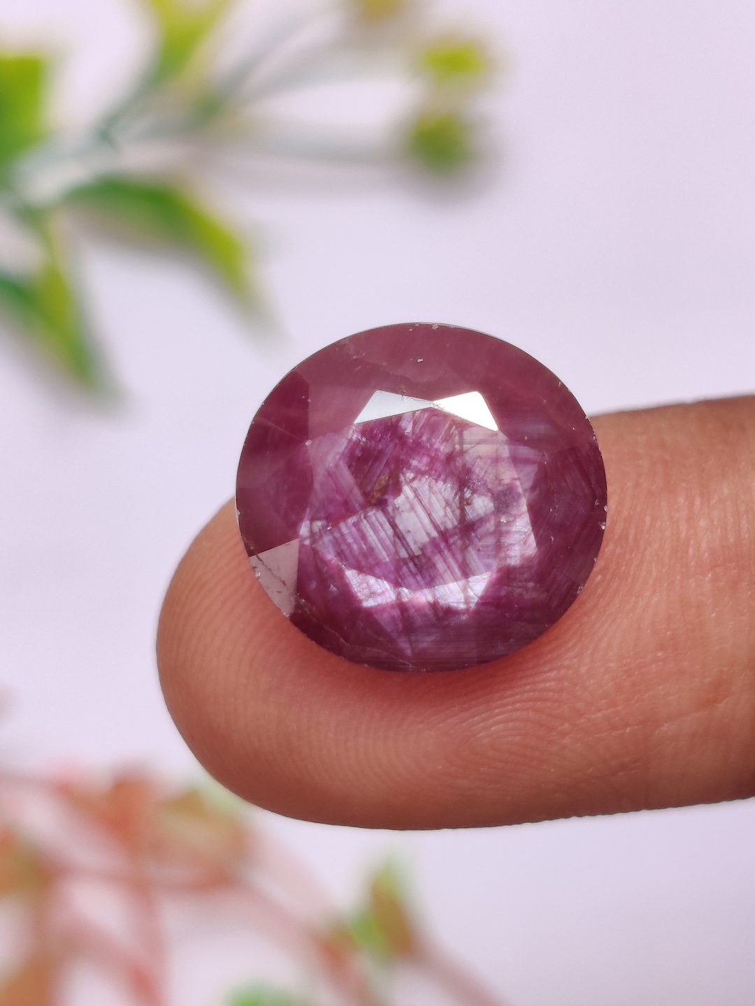 High Quality Silversheen Red Ruby Gemstone, Untreated Ruby Gemstone ...