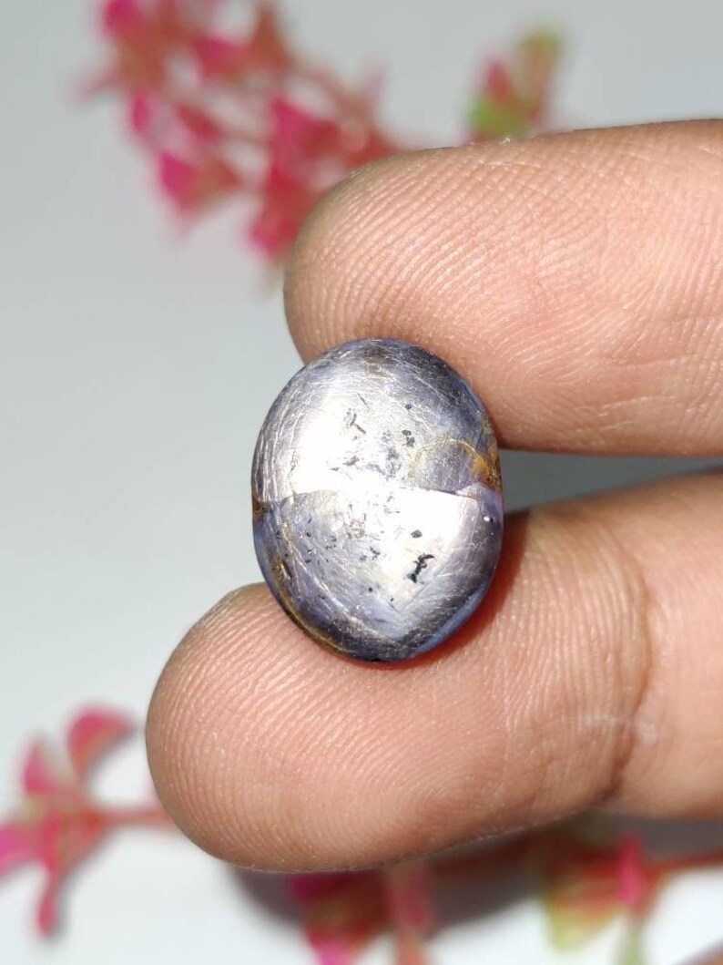 12 Rays Star Ruby Cabochon, Natural Star Ruby Gemstone, Unique Star ...