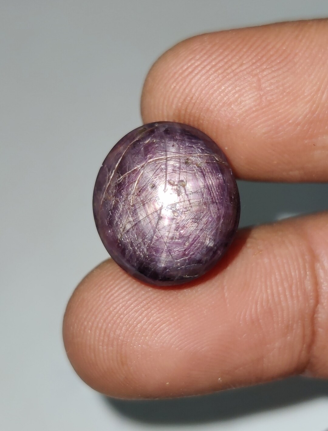 Natural Star Ruby Cabochon, Star Ruby Cab Gemstone, Untreated Sharp ...