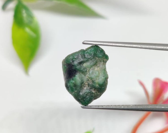 Natural Emerald Rough Stone, Emerald in Rough Form, Emerald Unpolished ...