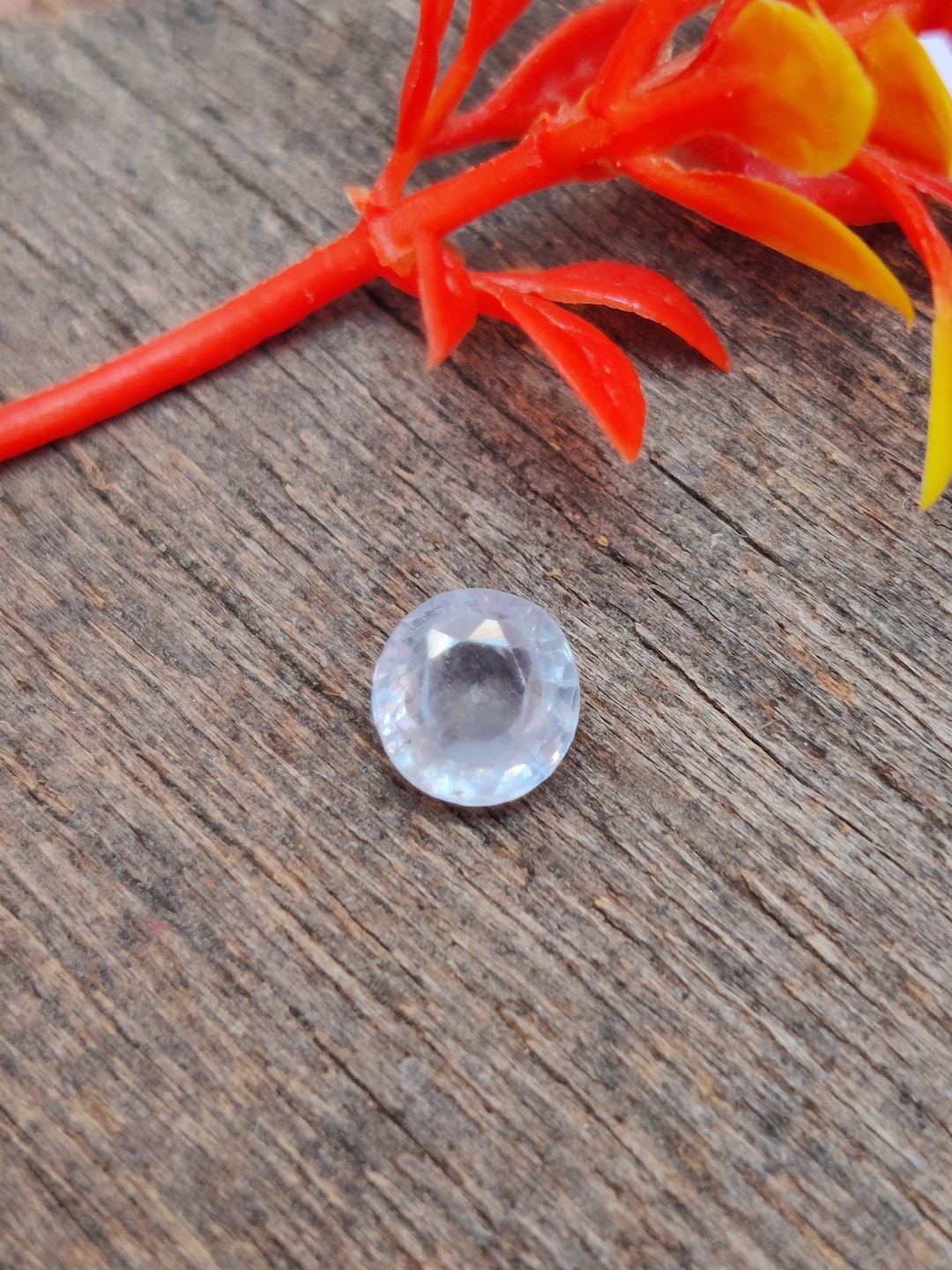 AAA Quality Natural Shrilankan White Sapphire Gemstone, Eye Clean ...