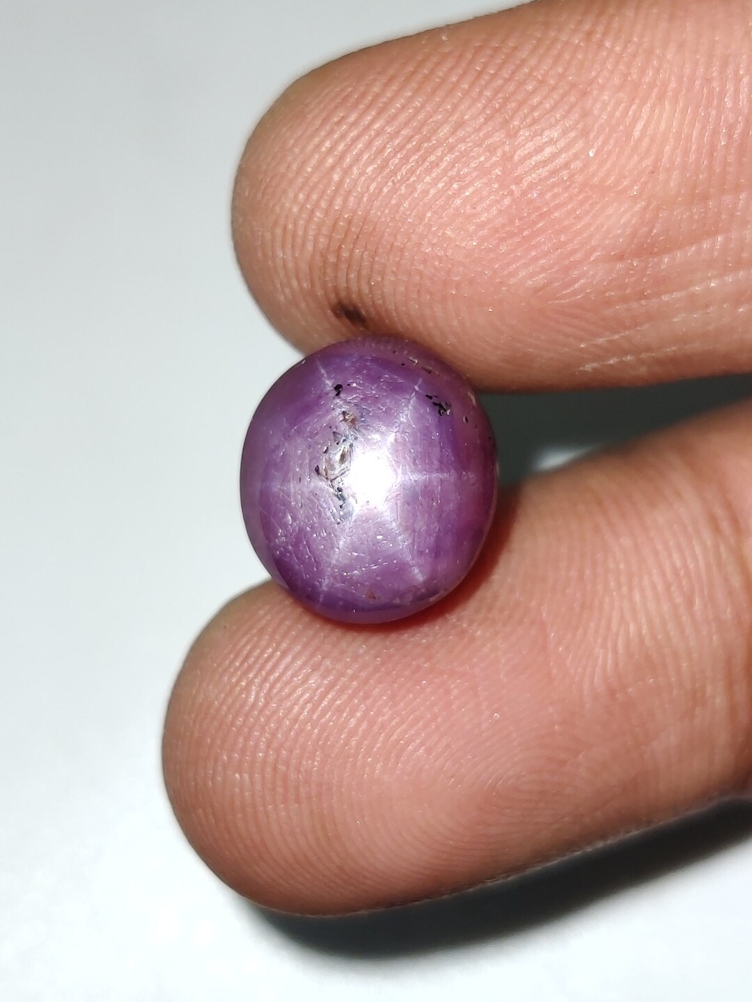 Natural Star Ruby Cabochon, Star Ruby Cab Gemstone, Sharp Star Ruby ...