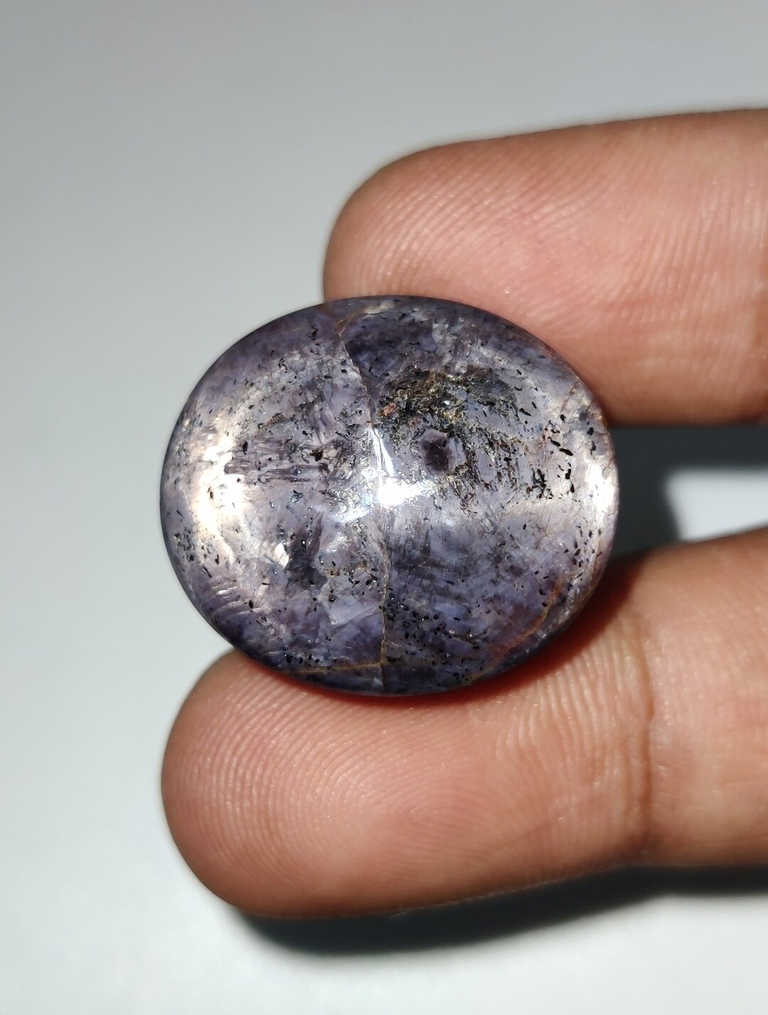 12 Rays Star Ruby Cabochon, Natural Star Ruby Gemstone, Untreated Star ...