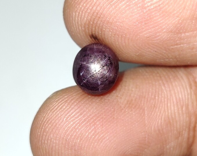 Natural Star Ruby Cabochon, Star Ruby Cab Gemstone, Violat Star Ruby ...