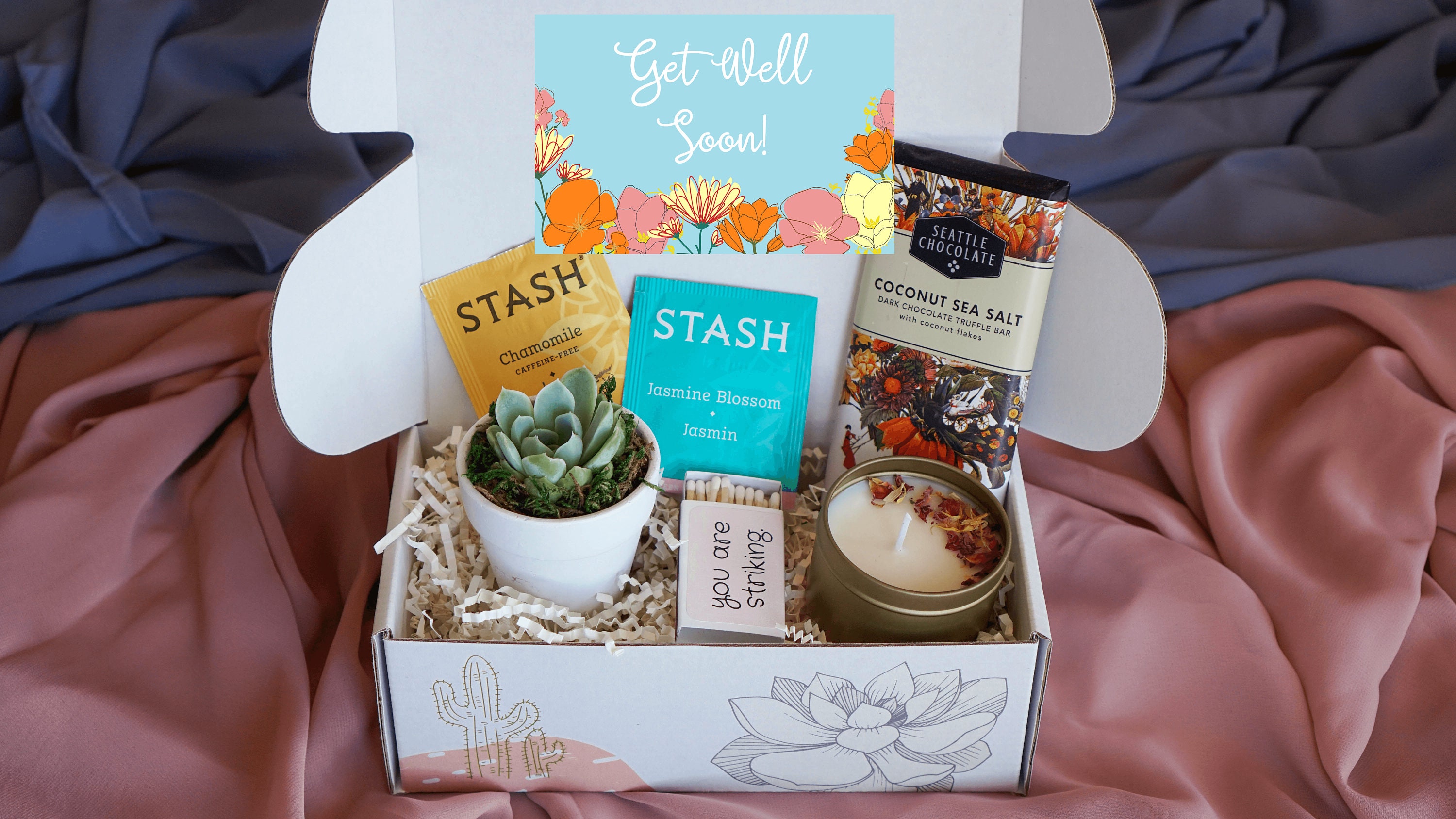 Surgery Gift Box Surgery Succs Succulent Gift Box Covid - Etsy