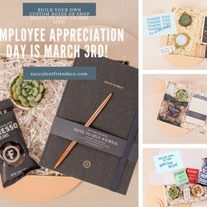 New Employee Gift Box | New Hire Gift | Welcome to the Team | Admin Day ...