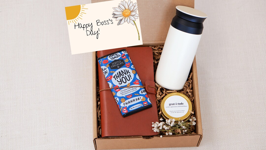 Happy Boss's Day Gift Basket, Happy National Boss's Day Present, Best ...