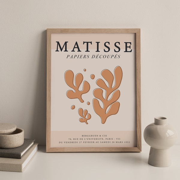 Matisse Exhibition Poster - Etsy
