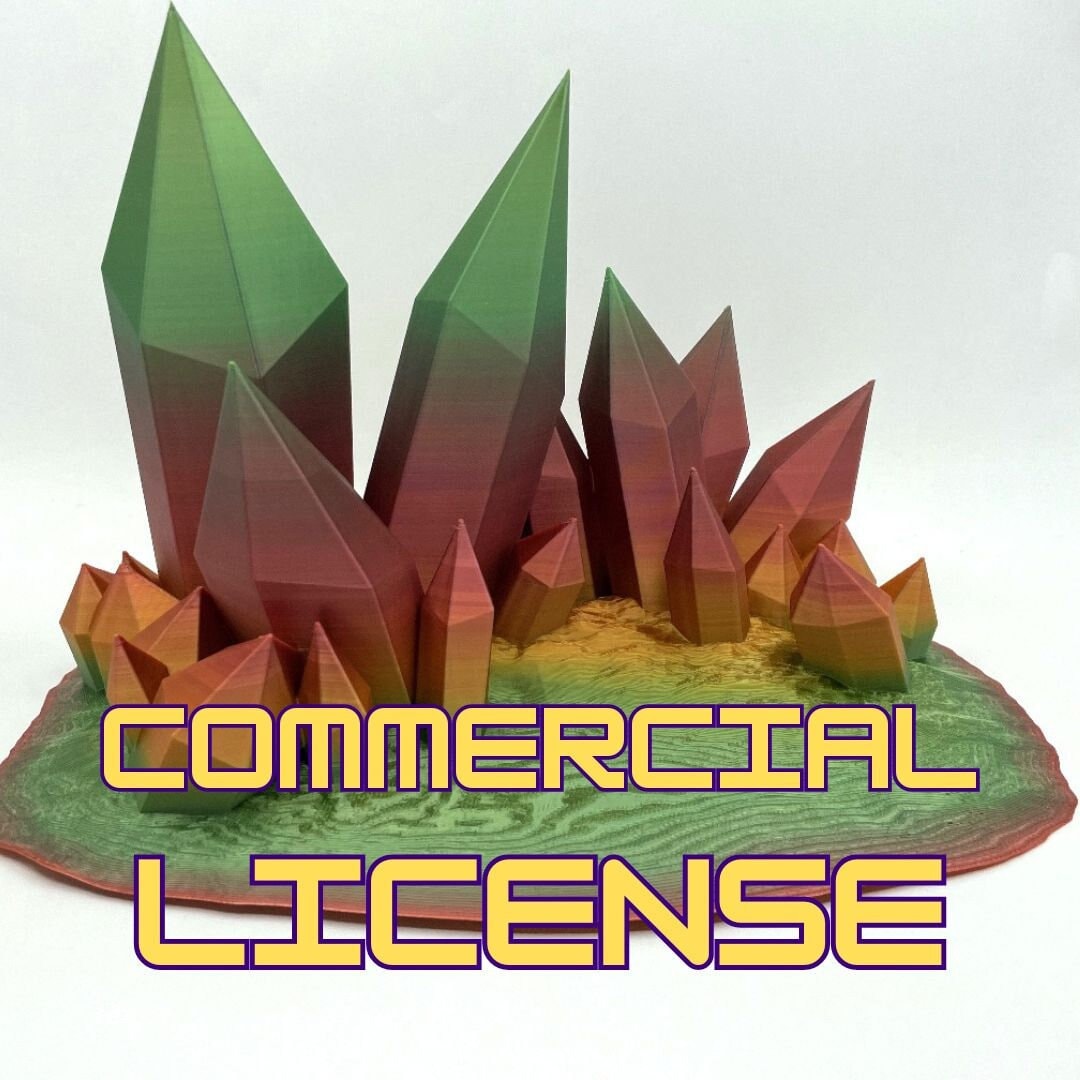 Crystal Display Stand - Commercial Lifetime License for Print Sales ...