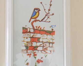 Animal screen print | Etsy