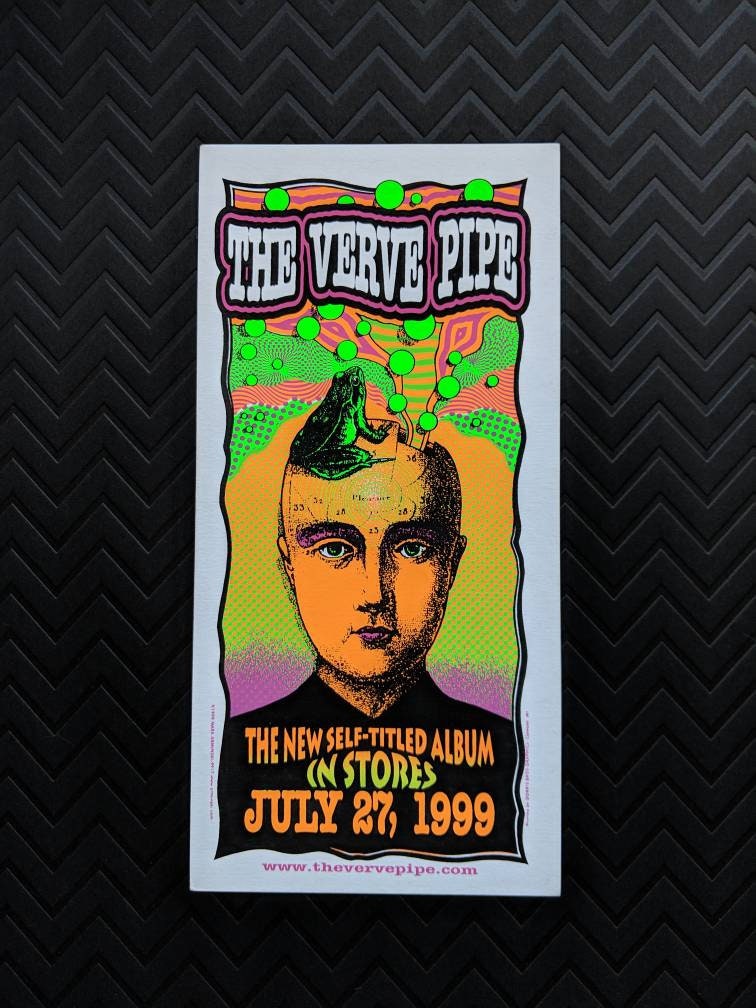 The Verve Pipe Album Release July 27 1999 Rare Rock Original - Etsy UK