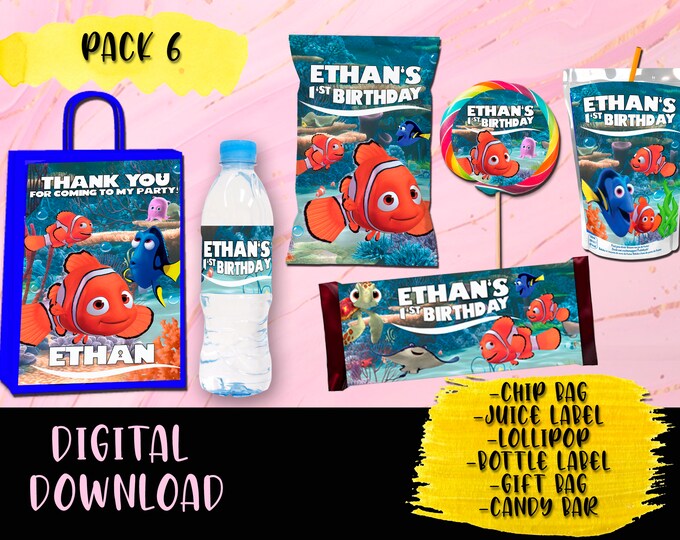 Transformers Birthday Party Pack Chip Bag Candy Bar Juice Label Labels ...