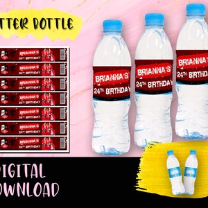 Rebelde Birthday Party Pack Chip Bag Candy Bar Juice Label Labels ...