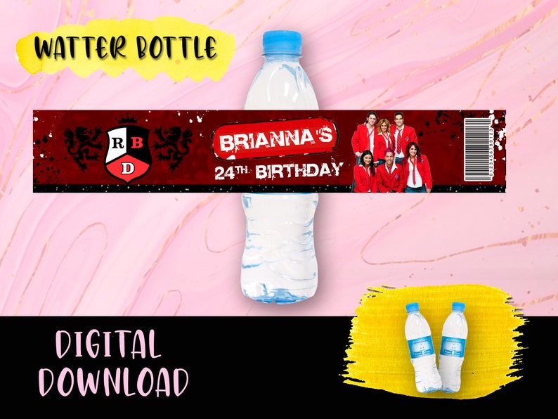Rebelde Birthday Party Pack Chip Bag Candy Bar Juice - Etsy