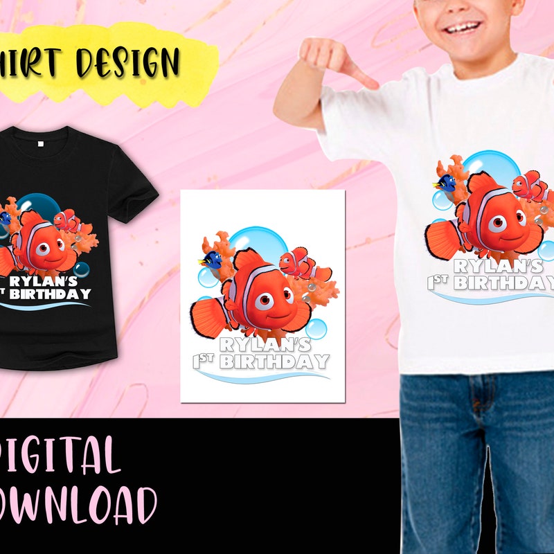 Finding Nemo Shirt - Etsy