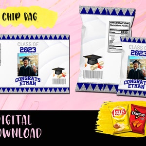 Graduation, Congratulations, High School - Chip Bag - Candy Bar ...