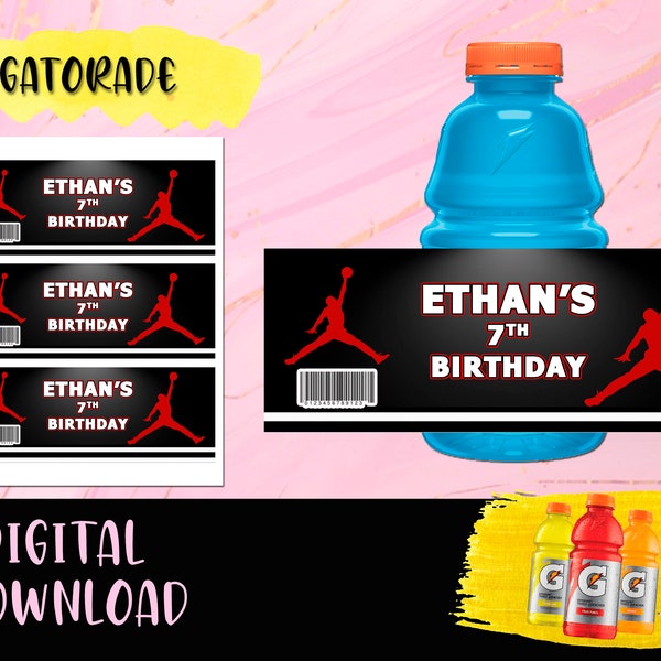 Jordan Party Decorations - Etsy