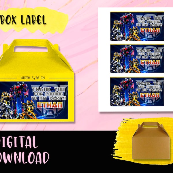 Transformers Sticker - Etsy