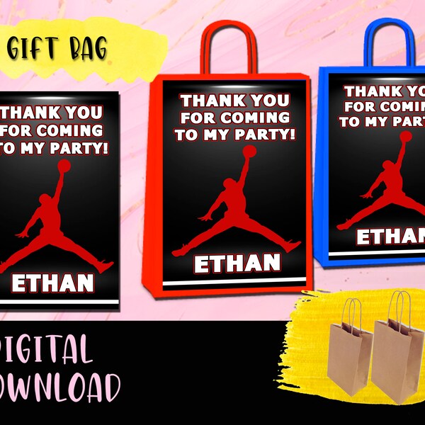 Jordan Party Favors - Etsy