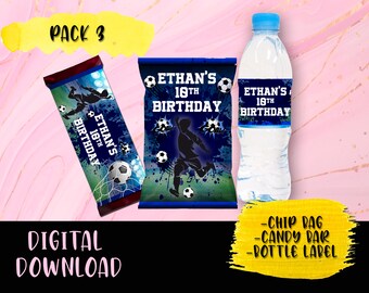 Transformers Birthday Party Pack Chip Bag Candy Bar - Etsy