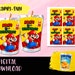 Mario Bros Juice Label Birthday Party - Juice Pouch - Caprisun - Labels ...