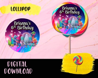 Toy Story Birthday Party Lollipop Label DIGITAL DOWNLOAD Toy Story ...