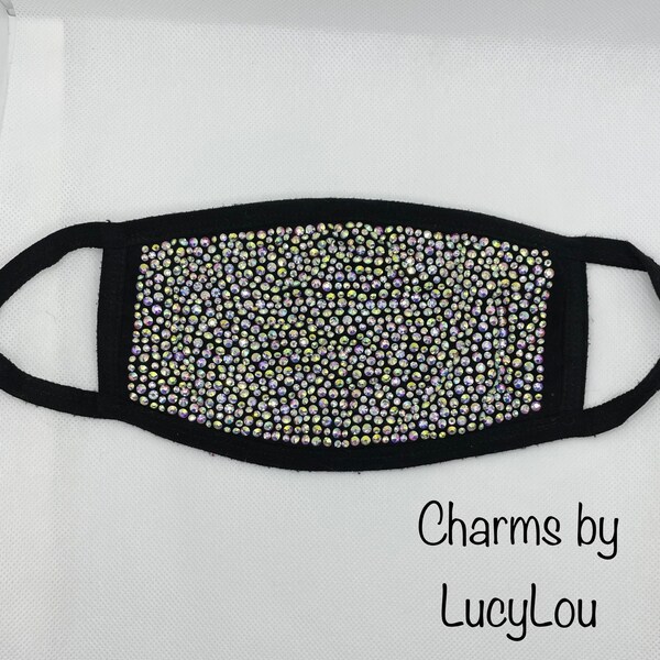 Crystal Face Mask With Filter - Etsy