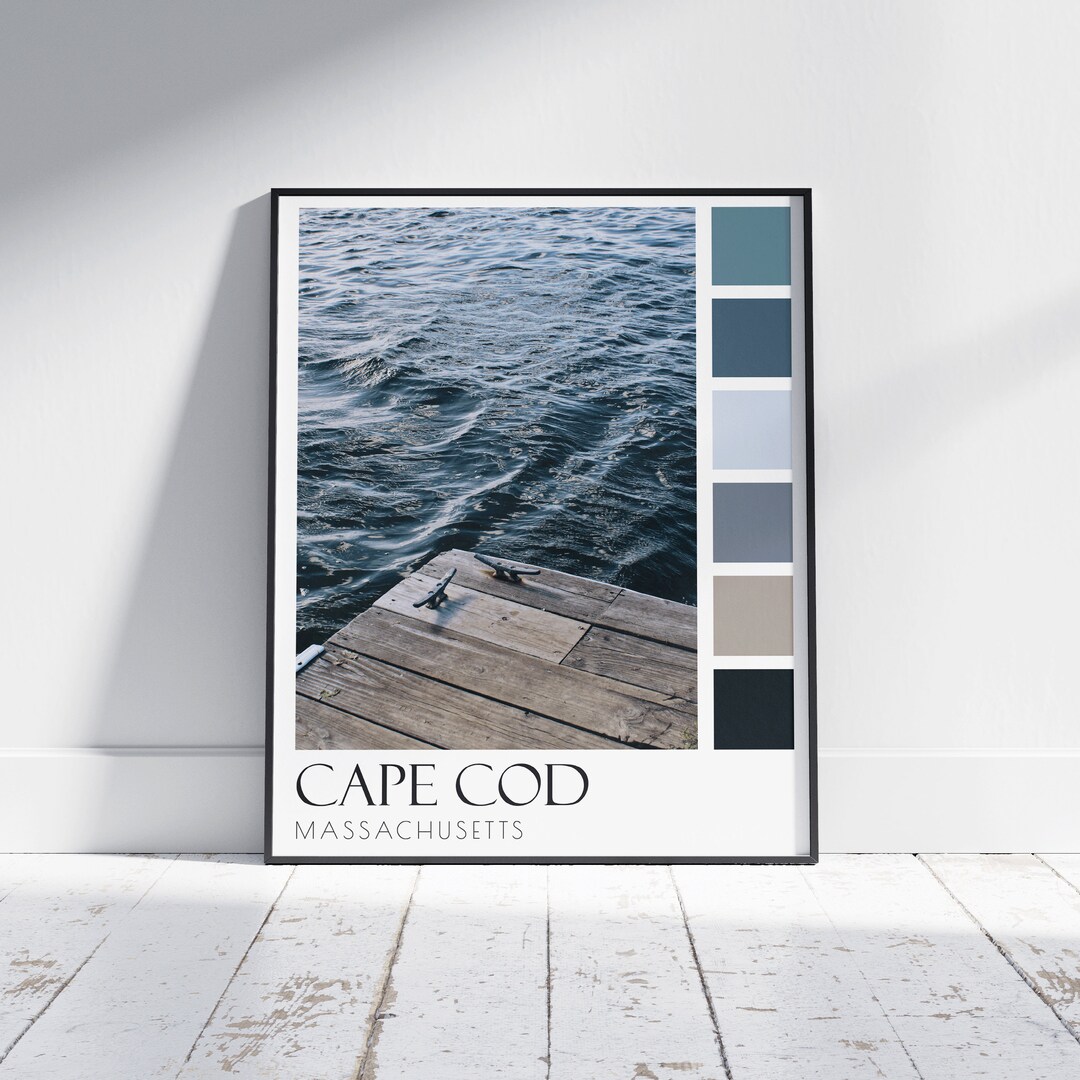 Cape Cod Poster | Travel Print | Cape Cod Beach Wall Decor - Etsy