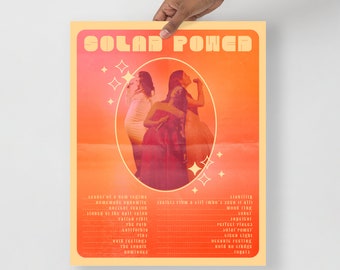 Lorde Solar Power Tour Poster - Etsy UK