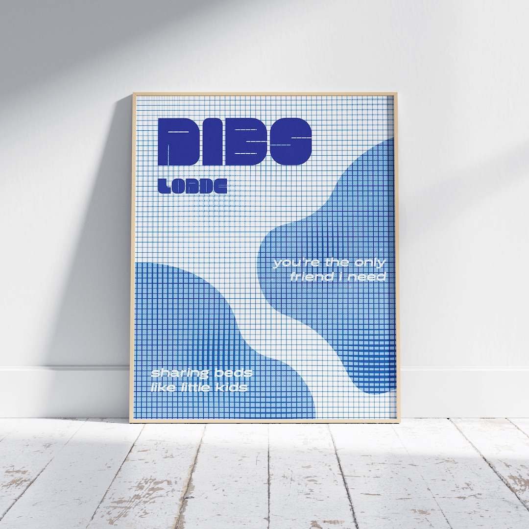 Lorde Lyric Poster | Pure Heroine Print | Lorde Merch - Etsy