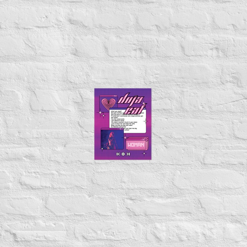 Doja Cat Poster | Y2k 2000s Aesthetic Print | Planet Her Poster - Etsy