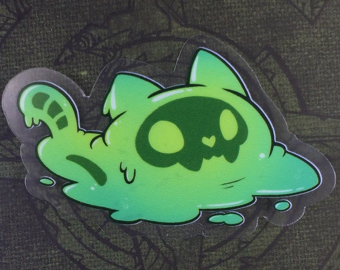 Melted Slime Cat Shadowlands World of Warcraft Vinyl - Etsy
