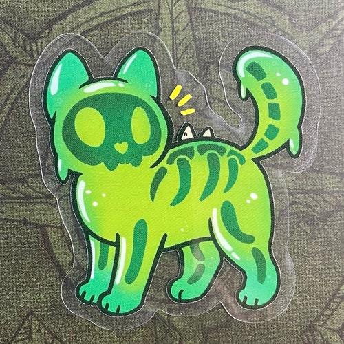 Melted Slime Cat Shadowlands World of Warcraft Vinyl - Etsy