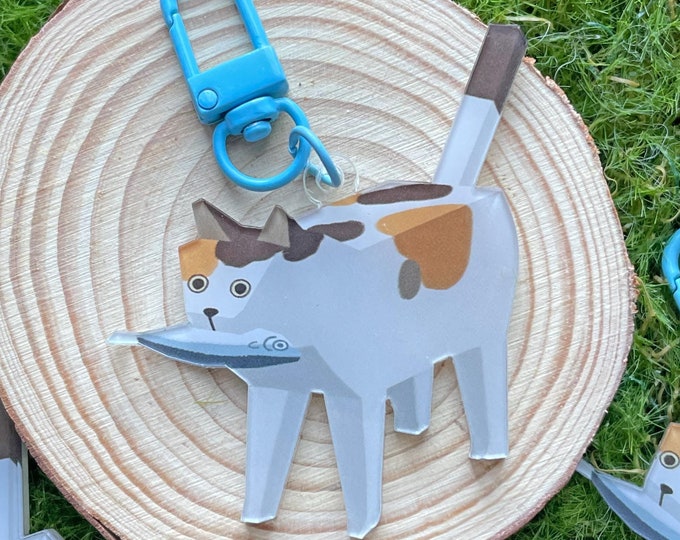 Lowpoly Scuba Cat | Katamari Damacy | Low Poly Enamel Pin - Etsy