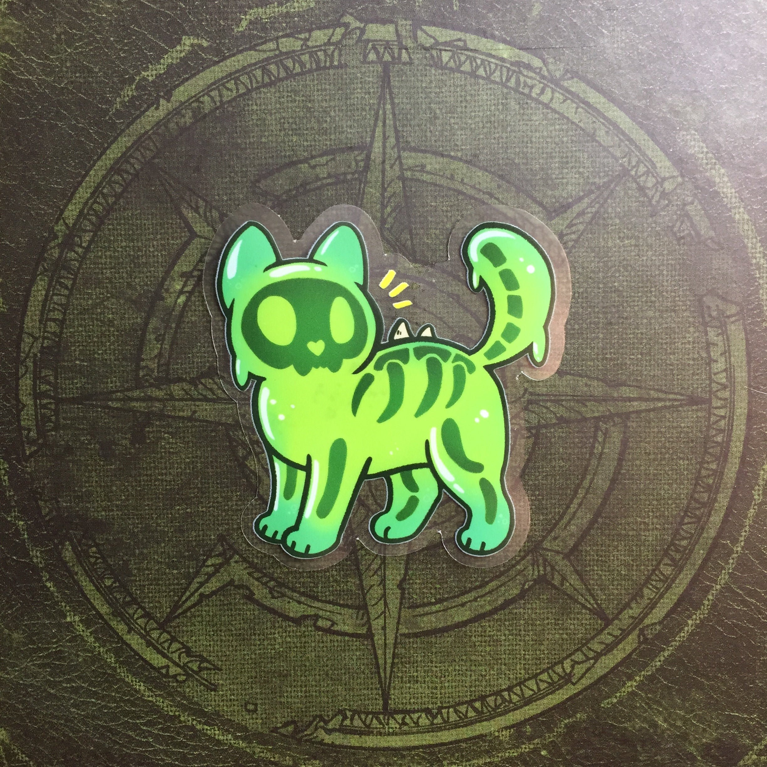 Slime cat Shadowlands World of Warcraft Vinyl weatherproof | Etsy