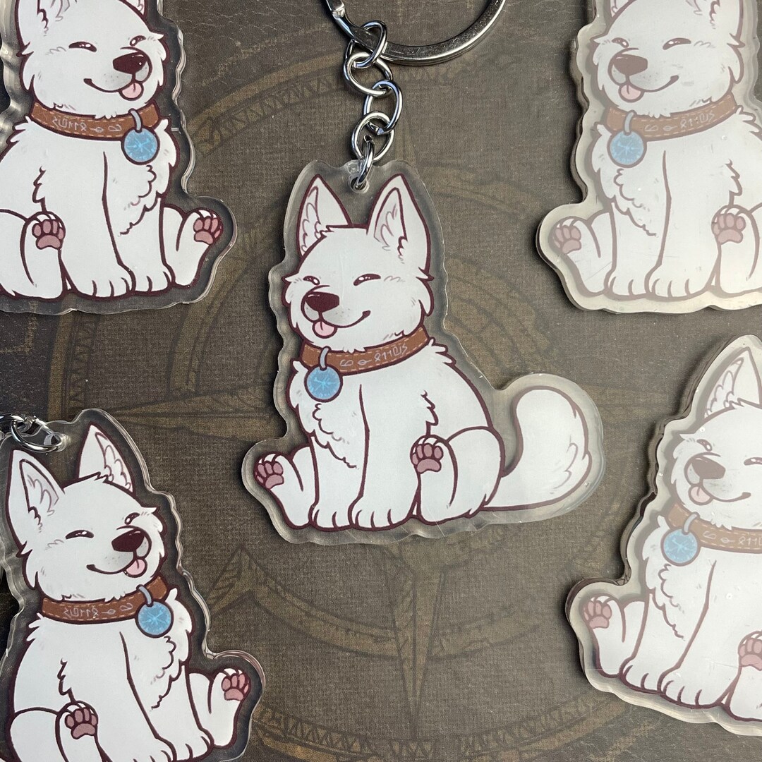 Scratch - Baldurs Gate, Double Sided Clear Acrylic Charm, Dungeons and ...