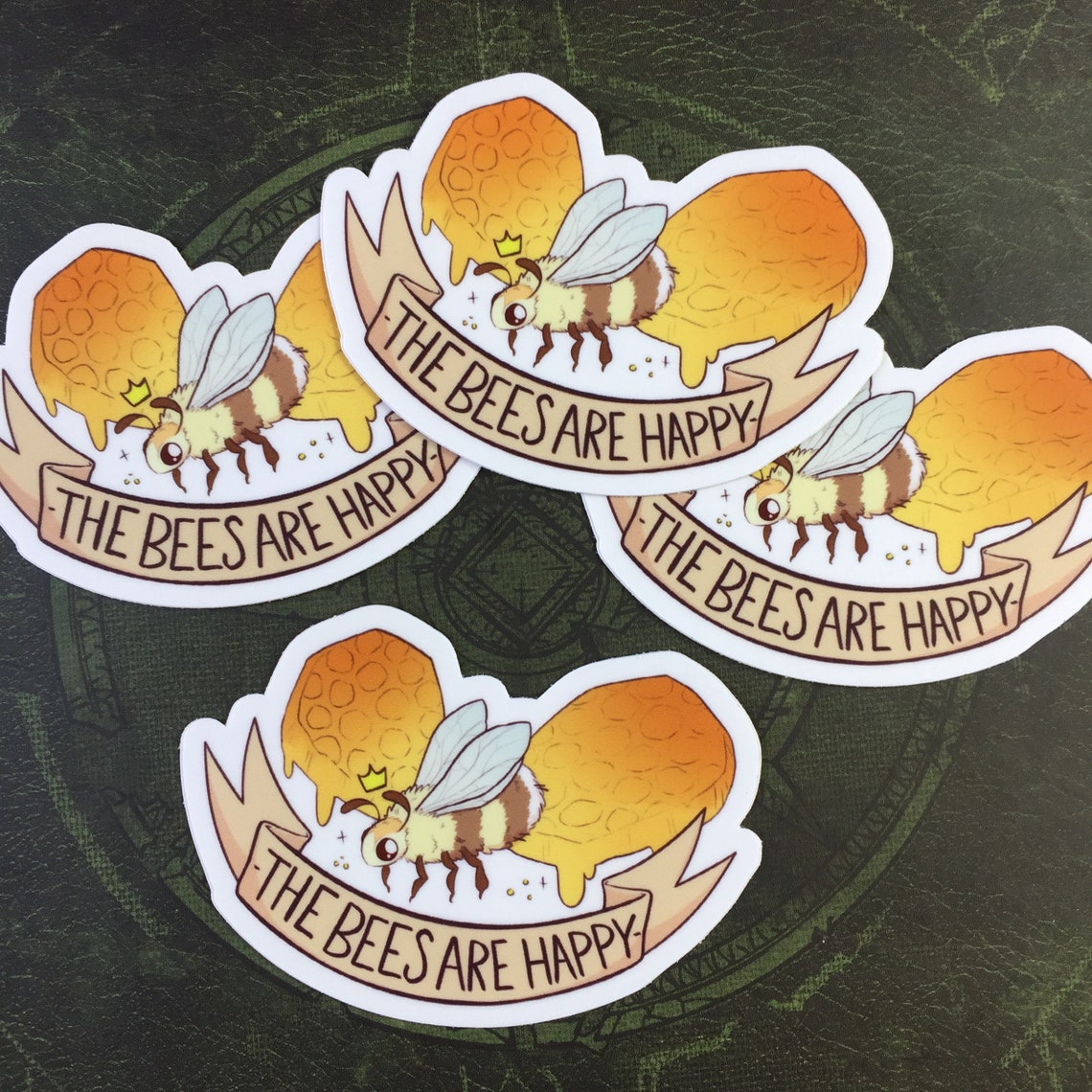 Valheim The Bees Are Happy vinyl weatherproof sticker | Etsy