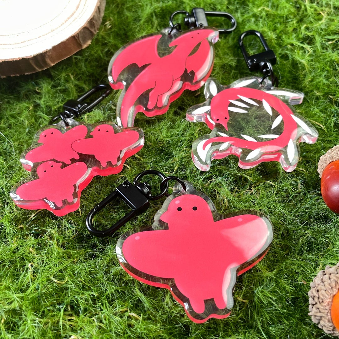 Dungeon Familiar - Marcille Double Sided Clear Acrylic Epoxy Charm ...