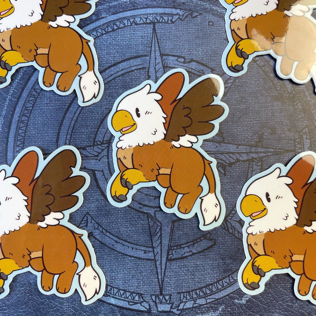 Alliance Gryphon - World of Warcraft Vinyl Weatherproof Sticker - Etsy